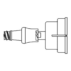 Vial Spike for Small Vials with 20 mm Closures - Case of 50