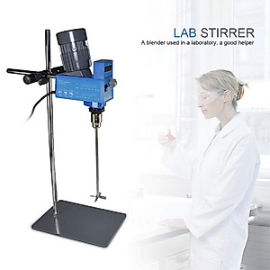 Lab Digital Overhead Stirrer Lab Mixer Heavy Duty Overhead Laboratory Mixer Industrial Liquid Mixer 0-10000mpas 20Liter