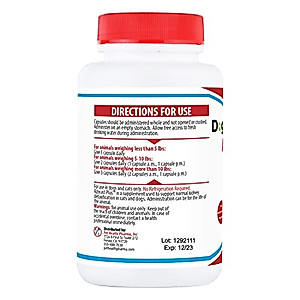 Azovast Plus Kidney Health Supplement for Dogs & Cats, 120ct - NO Refrigeration Required - Help Support Kidney Function & Manage Renal Toxins - Renal Care Supplement Capsule(U.S.A) (120 Caps)