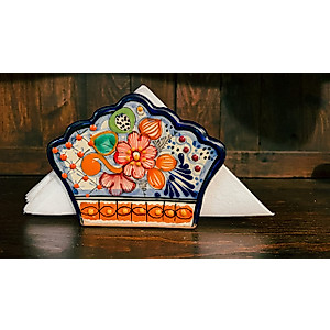 Napkin Holder Servilletero Handmade Talavera