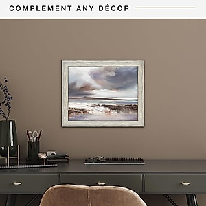 MCS Studio Gallery 11x14 Picture Frame Gray Woodgrain Shatter Resistant Glass, Rectangle Photo Frame for Photos, Posters & Art Prints (1-Pack)