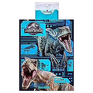 American Greetings 13" Large Birthday Gift Bag with Tissue Paper, Jurassic World (1 Bag, 6-Sheets)