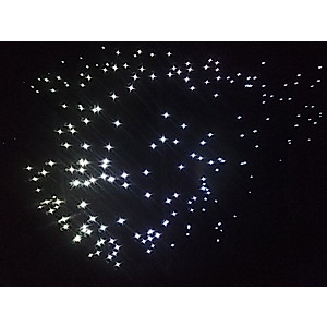 Ledmall Full Spectrum Motion Star Effects 7 Color with White Laser Christmas Lights Projector Outdoor