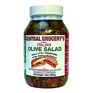 Central Grocery Olive Salad 32 oz (Pack of 1)