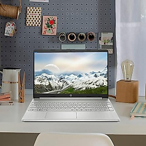 HP 15.6" Laptop, AMD Ryzen 3 5300U Processor, 16GB RAM, 512GB SSD, AMD Radeon Graphics, Webcam, Numeric Keypad, Wi-Fi, Bluetooth, Alpacatec Accessories, Windows 11 Home, Silver