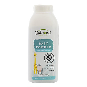 Redmond Clay Baby Powder, 3 Ounce
