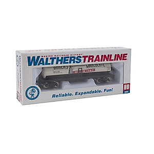 Walthers Trainline HO Scale Model 40' Tank Car - Baker's Chocolate GATX 31057