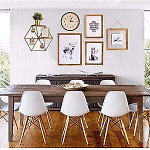 QUUL Golden Wall Shelf，Wall Mounted 2 Tier Metal Display Organizer Rack Holder Floating Shelves for Bedroom Living Room Kitchen Office