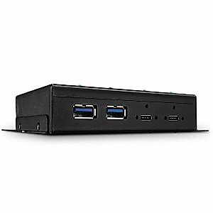 Lindy 43094 USB 3.1 (3.1 Gen 2) Type-C Interface hub 10000 Mbit/s Black