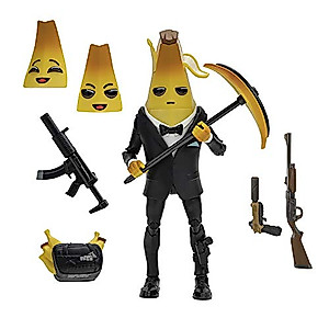 Fortnite Legendary Series, 1 Figure Pack - 6 Inch Agent Peely - BaseCollectible Action Figure - Includes 3 Interchangeable Faces