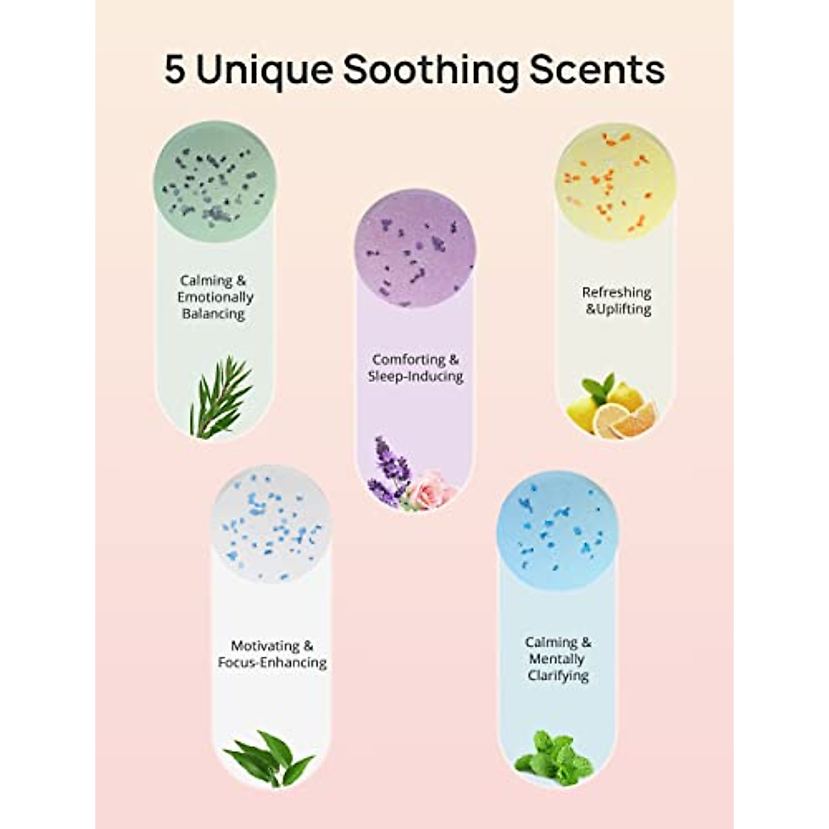 Shower Steamers Aromatherapy, 12Pcs Christmas Gifts Set for Moisturize Skin & Bubble Spa Bath, Rich in Natural Essential Oil, Ideal Gifts for Thanksgiving Day,Mother's,Birthday