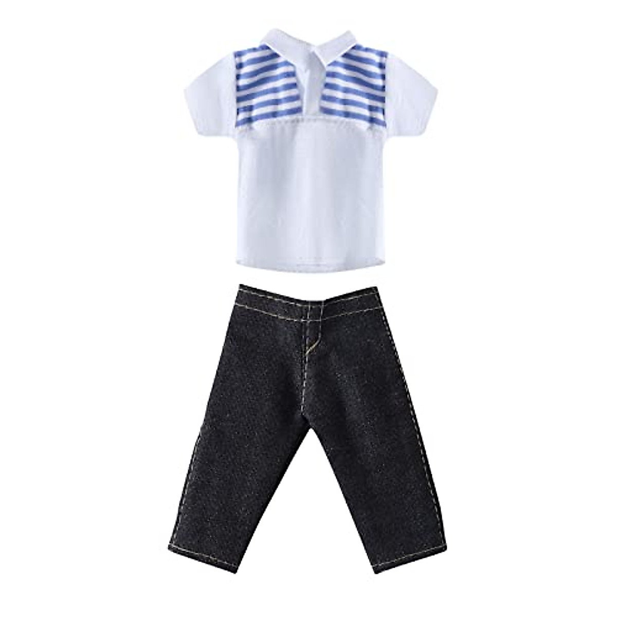 Babeilei 4 Sets of 11.5 Inch Boy Doll Clothes Boy Doll Clothes for 12 Inch Ken Doll Boy Doll Clothing 11.5 Inch Ken Doll Clothes and Accessories