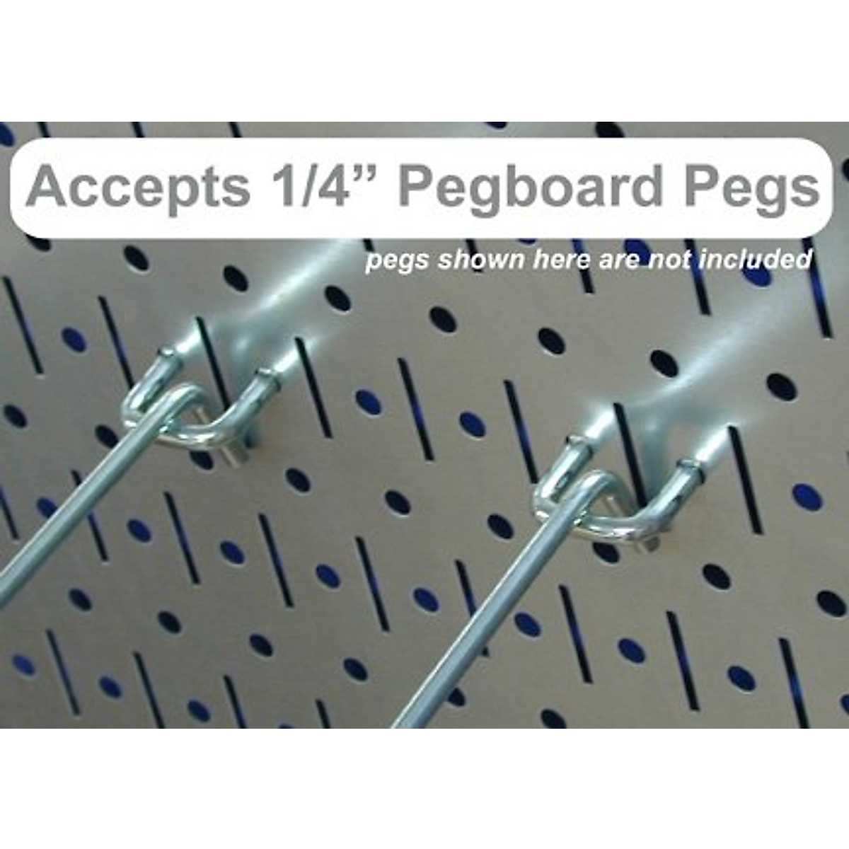 Metal Pegboard Strip - Galvanized Pegboard