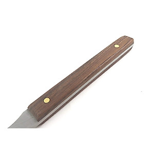 EIQOCCA Mikov V2003011 Dual Bevel Marking Knife with Finger Indents 0.100-Inch-Thick Blade 1/2 Inch Wide 1-7/8 Long with Rosewood Handle Stainless Steel Hardened to HRC 57