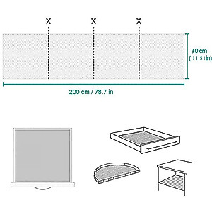 Shelf Liner Drawer Liner Non-Slip Mat Shelves Liners 12" X6.5’ Grid Pattern PVC Non-Adhesive Grip Liner Anti-Slip Mat for Kitchen Cabinets Wire Shelving Pantry Dresser Refrigerator (Pink)