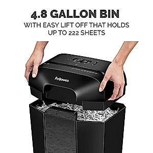 Powershred LX70-DB 11 Sheet Cross-Cut Household Paper Shredder for Home Office