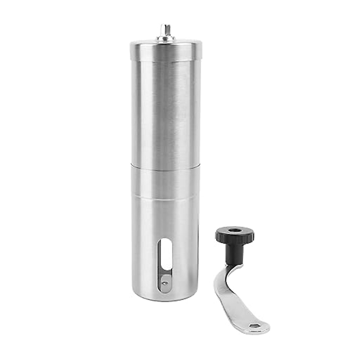 Manual Coffee Grinder, Fine Grinding Hand Coffee Mill Durable Stainless Steel for Outdoor