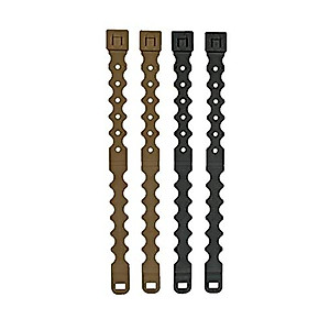 Tactical Tailor Fight Light Malice Clip Long Package of 4 Black