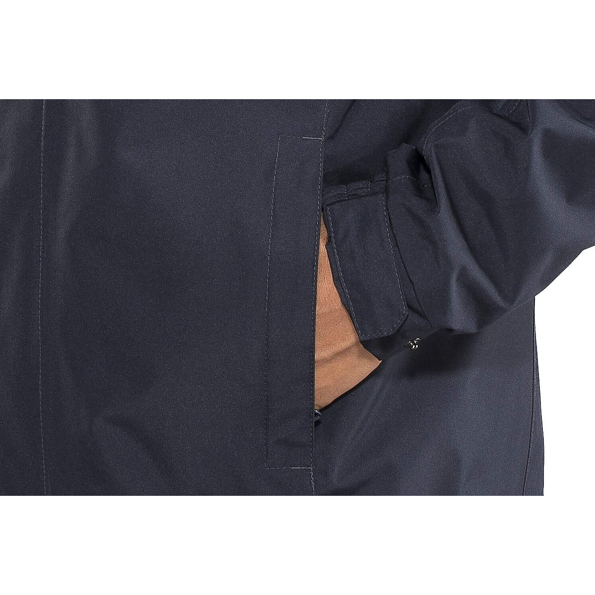 Helly Hansen Men's Dubliner Waterproof Windproof Breathable Rain Coat Jacket, 597 Navy, 3X-Large