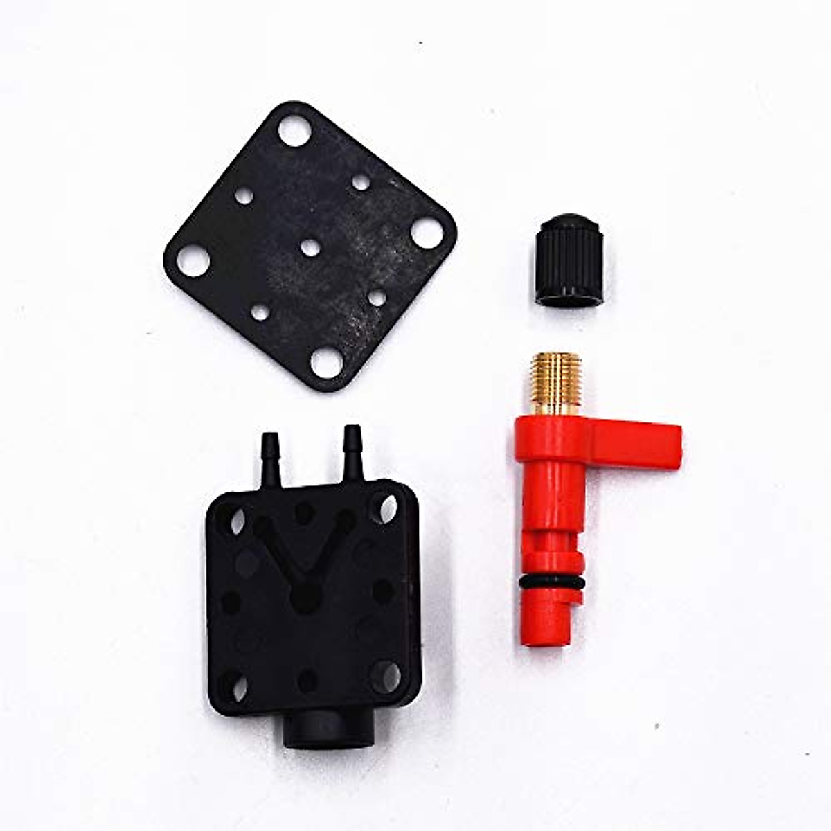 Carbman 437228 18-7044 Primer Solenoid Service Maintenance Valve Kit Replacement for Johnson Evinrude 2 3 4 6 8 Cyl 175158 341297 341071 331365