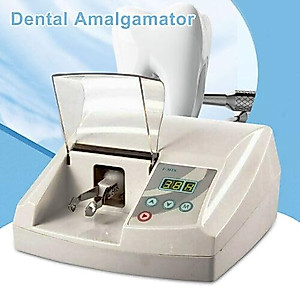 110V 35W Dental Lab Capsule Mixer, High Speed Digital Amalgamator Amalgam Capsule Mixer with Memory Function, High Security Lab Equipment with Digital Controller Both Time & Speed