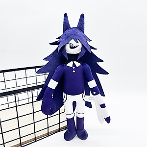 Sunbursa Fundamental Paper Education Miss Circle Plush, 13 Inch Fundamental Paper Education Miss Circle Plush Soft Stuffed Animal Pillow Doll Gift for Fans Kids (Blue)