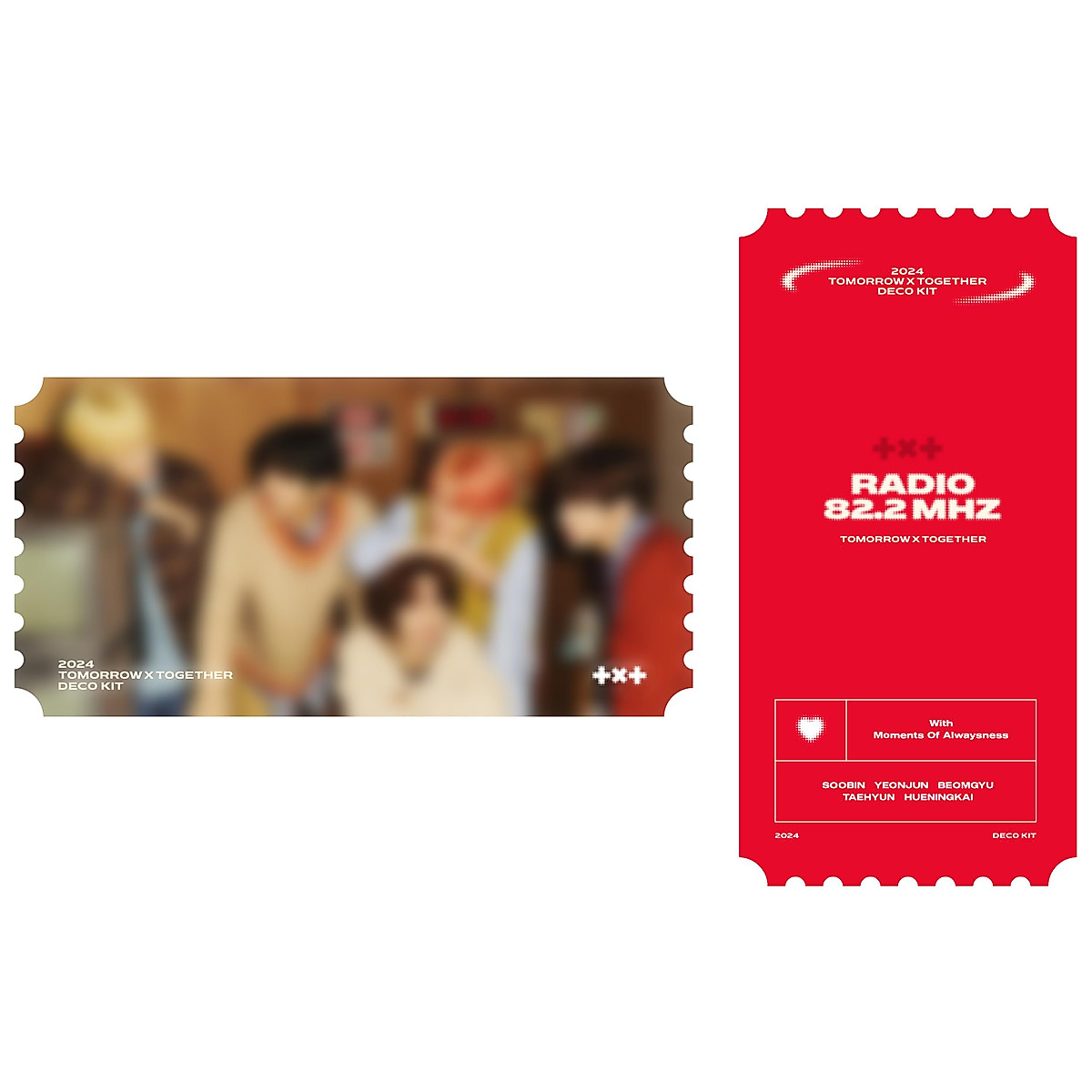 Dreamus TXT Tomorrow X Together 2024 Deco KIT