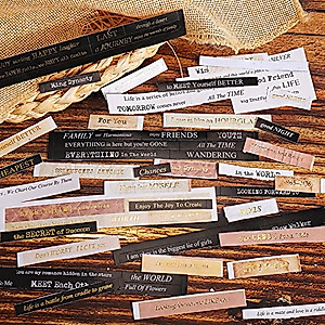 Juome 12 Sheet Quote Stickers for Journaling, Scrapbook Stickers for Scrapbooking Supplies, Words Phrases Stickers for Journaling Supplies Junk Journal Aesthetic Stickers