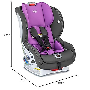 Britax Marathon Clicktight Convertible Car Seat, Mod Purple SafeWash