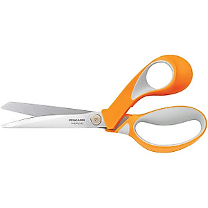 Fiskars Crafts 8195 RazorEdge Softgrip Fabric Shears, 9-Inch