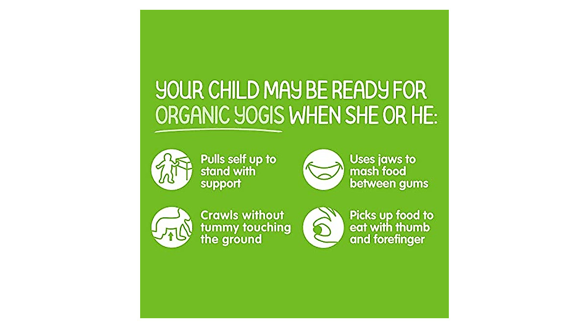Happy Baby Organic Yogis Snacks – Healthy Freeze-Dried Yogurt & Fruit