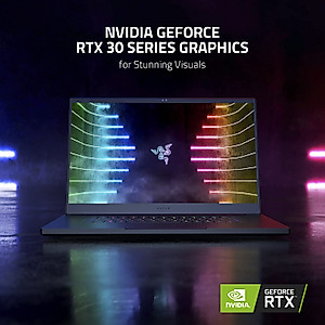 Razer Blade 17 Gaming Laptop: NVIDIA GeForce RTX 3060-11th Gen Intel 8-Core i7 CPU - 17.3" FHD 360Hz - 16GB RAM - 1TB SSD - Chroma RGB - Thunderbolt 3 - SD Card Reader