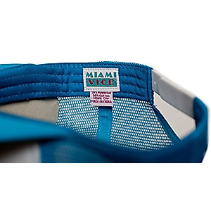Miami Vice 80s Unisex-Adult One-Size Trucker Hat Aqua/White