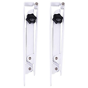 generic 2PCS Adjustable Solar Panel Bracket Solar Panel Mount Brackets with Foldable Tilt Legs Solar Panel Mounting Support for Home Roof, RV, Boat (0°- 90°)