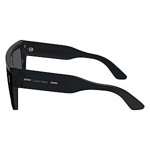 CALVIN KLEIN Unisex Adult Sunglasses CK24502S - Slate Grey with Solid Grey Lens