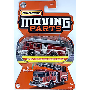 Matchbox 2022 - Moving Parts - Seagrave Fire Truck [red]