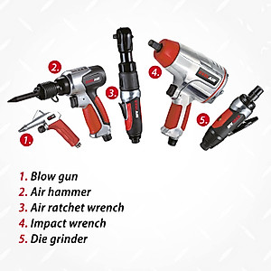 Milton EX5005KIT 50 Piece Professional Air Tool Kit