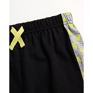 Disney Baby Boys Short Set - 2 Piece T-Shirt and Shorts - Mickey Mouse, Toy Story, Winnie the Pooh Youth Clothing Set (2T-7), Size 3T, Mickey Sunglasses