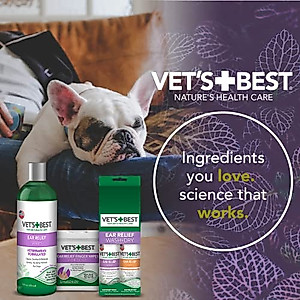 Vet's Best Ear Relief Wash Cleaner for Dogs, 16 oz Refill