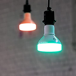 LIFX Color, 1100 lumens BR30 E26, Wi-Fi Smart LED Light Bulb, Billions of Colors and Whites, No Bridge Required, Works with Alexa, Hey Google, HomeKit and Siri, Multicolor (2-Pack)