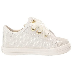 Keds Kids Baby Kickstart Crib Celebrations Sneaker, Ivory, 3 US Unisex Infant