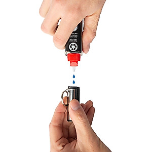 SURVIVE Permanent Match, Pack of 5, The Forever Lighter, Emergency Fire Starter Striker Set, Metal Keychain Unlimited Waterproof Stick