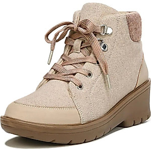 BZees Womens Brooklyn Ankle Boot, Beige, 8 US