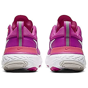 Nike Women's React Miler Running Shoe, Fire Pink/White-team Orange-vast Grey, 7.5