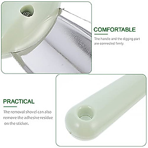 YARNOW 12 pcs Refrigerator Frost Removal Shovel Squeegee for car Automotive Tools Refrigerator for car Stainless Steel defrost Shovel Scraper for Cleaning ice Breaker Shovel Ice Scraper