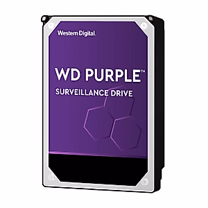Western Digital 6TB WD Purple Surveillance Internal Hard Drive SATA 6Gb/s, 64MB Cache, 3.5 - WD60PURZ (Renewed)