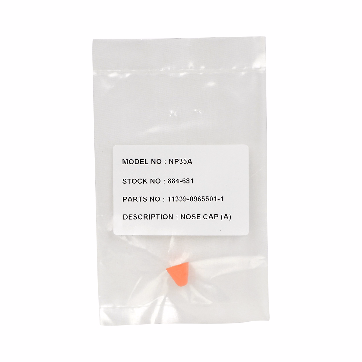 (4) Hitachi 884681 Nose Caps (A) for NP35A