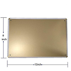 Vintage Metal Tin Signs Warning BBQ Zone Poster Garden Art Wall Hanging 8x12 inch