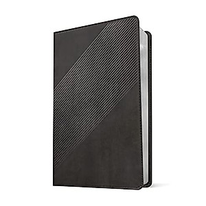 NLT Student Life Application Study Bible, Filament Enabled (LeatherLike, Charcoal Gray Striped, Red Letter)