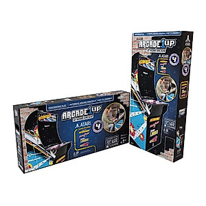 ARCADE1UP Classic Cabinet Home Arcade, 4ft (Asteroids)